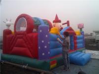 China Cute Outdoor Kids Inflatable Amusement Park / Clown Inflatable Playground for sale