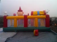 China Cute Outdoor Kids Inflatable Amusement Park / Clown Inflatable Playground for sale