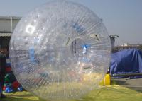 China Outdoor Inflatable Water Zorb Ball , Inflatable Bubble Ball For Beach Rolling Amusement for sale