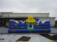 China Customized 6L Meter Kids Favorite Moonwalk / Inflatable Castle / Mini Inflatable Playground for sale