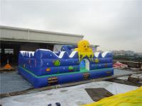 China Customized 6L Meter Kids Favorite Moonwalk / Inflatable Castle / Mini Inflatable Playground for sale
