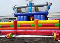 China Popular Playing Kids Giant Inflatable Amusement Park / Characters Inflatable Fun City for sale