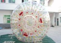 China Durable Inflatable Zorb Ball / Bubble Grass Ball With Colorful D Rings For Grasslot for sale