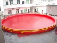China Inflatable Circular Swimming Pool / Inflatable Swimming Pools for Amusement Water Park for sale