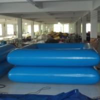 China Double Tube 1.3m Height / Inflatable Swimming Pools / 0.9mm PVC Tarpaulin Swimming Pool for sale