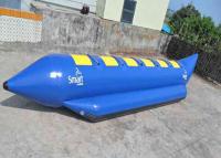 China PVC Tarpaulin Inflatable Fly Fishing Boats For 6 Persons Water Games 520 x 120 cm for sale