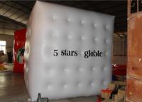 China Helium Inflatable Cube Balloon / Inflatable Advertising Balloons for Outdoor Event Promotion for sale