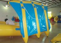 China Water Sport Inflatable Fly Fishing Boats Banana Shape PVC Tarpaulin For 6 Persons for sale