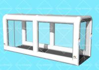 China White Disinfection Tunnel 5m Inflatable Event Tent for sale