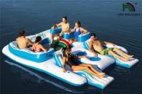 China 6 Persons Relax Tropical Tahiti Inflatable Water Toy for sale