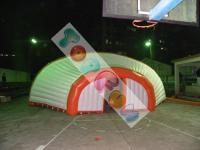 China 18m Large PVC Inflatable Event Tent / Dome Tent For Warehouse , Office , Meeting room for sale