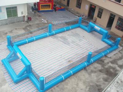 China Inflatable Football Playground / Inflatable Sports Games For Amusement for sale