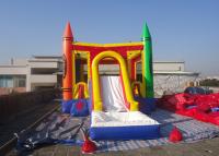 China Castle Type PVC Tarpaulin Inflatable Jumping Castle With Slide Inflatable Bouncer Castle for sale