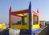China Castle Type PVC Tarpaulin Inflatable Jumping Castle With Slide Inflatable Bouncer Castle for sale