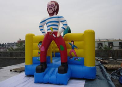 China Customize PVC Tarpaulin Inflatable Jumping Castle / Inflatable Bounce Castle For Children for sale