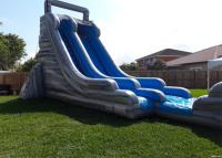 China Huge Rapid PVC Tarpaulin 0.5MM 22 Feet Giant Inflatable Slide for sale