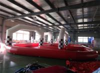 China Outdoor Large Kids Adults Inflatable Car Race Course Track for sale