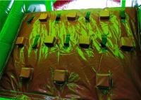 China Animal Theme Crocodile Tarpaulin 0.55MM Inflatable Obstacle Course for sale