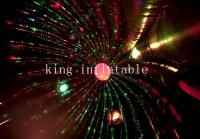 China Custmized Size Kids Adults PVC Tarpaulin Inflatable Disco Dome With LED For Rental for sale