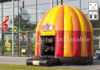 China Custmized Size Kids Adults PVC Tarpaulin Inflatable Disco Dome With LED For Rental for sale