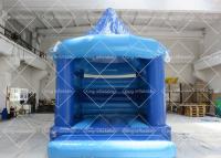 China Outdoor White 4x3.5m Carousel  Inflatable Bouncy Castle For Wedding Use for sale