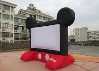 China 0.45 mm PVC Commercial Rental Outdoor Inflatable Film Screen For Family Enjoyment for sale