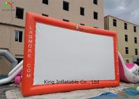 China 7 M Long Portable Outdoor Inflatable Movie Screen For Outdoor Cinema for sale