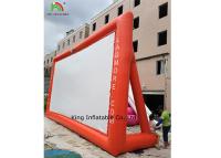 China 7 M Long Portable Outdoor Inflatable Movie Screen For Outdoor Cinema for sale