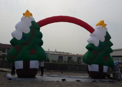 China Party Christmas Tree Decoration Inflatable Arches Event Snowflake for sale