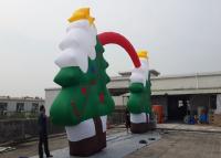 China Party Christmas Tree Decoration Inflatable Arches Event Snowflake for sale