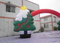 China Party Christmas Tree Decoration Inflatable Arches Event Snowflake for sale