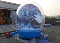China Festival 2.5m Inflatable Advertising Products PVC Tarpaulin Snowball for sale