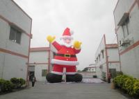 China Large Commercial Santa Claus Inflatable Advertising Products For Promotion 10 m for sale