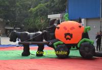 China Pumpkin Carriage Airblown Inflatable Advertising Products For Yard for sale