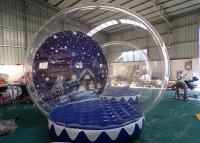 China Outdoor Advertising 3m Inflatable Snow Globe Balloon for sale