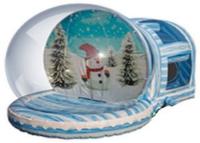 China UV Proof Advertising Christmas 2.5m Inflatable Snow Globe Ball for sale