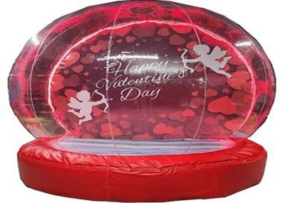 China UV Proof Advertising Christmas 2.5m Inflatable Snow Globe Ball for sale
