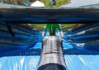 China Outdoor Commercial Giant Toboggan Inflatable Long Blow Up Water Slide Climbing For Kids Adults PVC Tarpaulin for sale