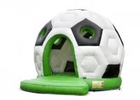 China 0.55mm  Inflatable Soccer Football Trampoline Moonwalk Bouncer for sale