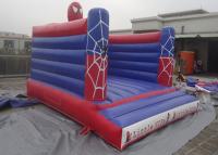 China Outdoor Spiderman Inflatable Jumping Castle Bouncy Castle For Kids PVC Tarpaulin for sale