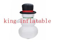 China Customized Inflatable Christmas Products 6ft Shivering Snowman for sale
