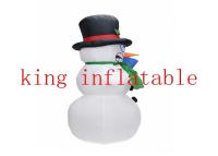 China Customized Inflatable Christmas Products 6ft Shivering Snowman for sale
