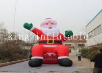 China Party Advertising 6ft Inflatable Christmas Products Xmas Father for sale
