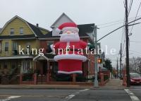 China Party Advertising 6ft Inflatable Christmas Products Xmas Father for sale