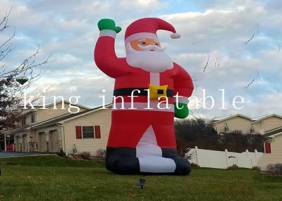 China Party Advertising 6ft Inflatable Christmas Products Xmas Father for sale