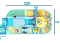 China PVC Tarpaulin 20m By 10m Inflatale Jumping Castle With Slide for sale