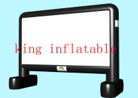 China 0.65 mm PVC tarpaulin 6*4 m Outdoor Inflatable Movie Screen for sale
