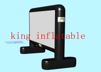 China 0.65 mm PVC tarpaulin 6*4 m Outdoor Inflatable Movie Screen for sale