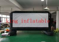 China 0.65 mm PVC tarpaulin 6*4 m Outdoor Inflatable Movie Screen for sale