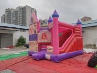 China Outdoor Kids Inflatable Princess Themed Jumping Castle Bounce House PVC Tarpaulin for sale